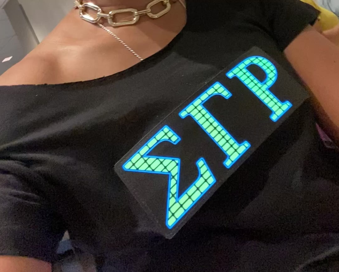SGR Light Up Tee – It’s All Greek PLUS